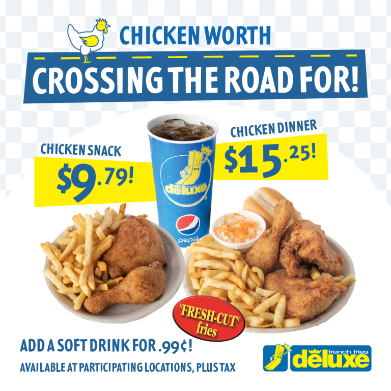 Deluxe French Fries | In-House and Online Specials