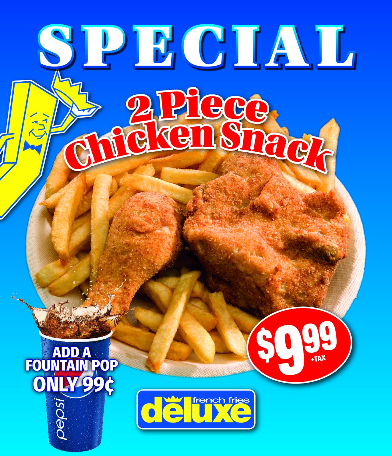 Deluxe French Fries | In-House and Online Specials